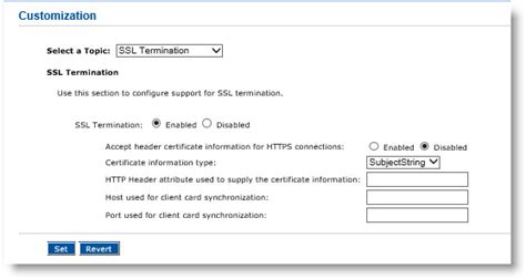 configure ssl termination activid cms hid global