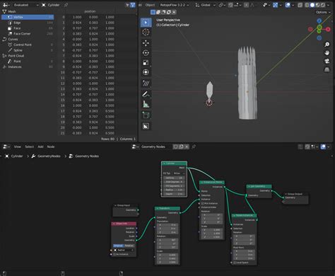 Modeling Geometry Nodes How To Instantiate Feathers Along Cylinder