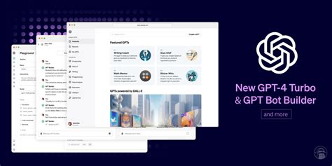 Openai Unveils New Gpt 4 Models And Custom Gpts Bot Builder Program