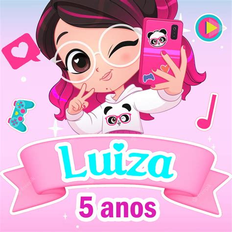 Convite Digital Luluca Elo7 Produtos Especiais