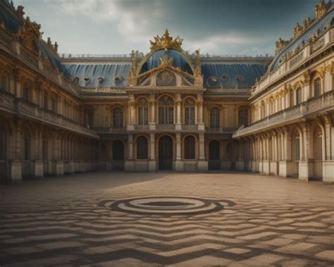 Un Edificio Con Un Círculo En El Medio Y Un Círculo En El Medio Foto