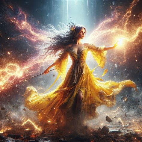Light Sorceress Ai Generated Artwork Nightcafe Creator