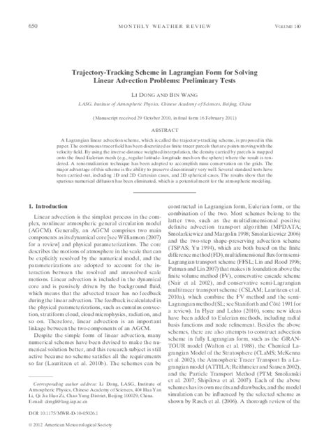 Pdf Trajectory Tracking Scheme In Lagrangian Form For Solving Linear