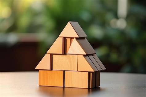 Premium Photo A Stack Of Cubes Made By A Puzzle