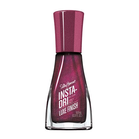 Sally Hansen Insta Dri Nail Polish The Queens Velvet 0 31 Fl Oz