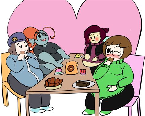 Chibi Chubbies With Food By Beeniebop On Deviantart