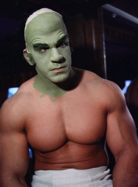 Lou Ferrigno Hulk Makeup