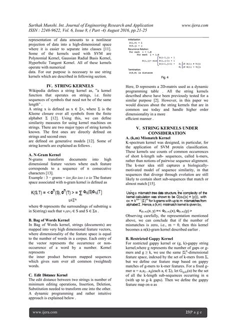 Packet Classification Using Support Vector Machines With String Kernels Pdf