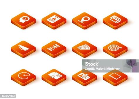 화살표 인증서 템플릿 메가폰 오래된 모래 시계 식별 배지 및 스택 종이 돈 현금 아이콘으로 시계를 설정합니다 벡터 3차원 형태에