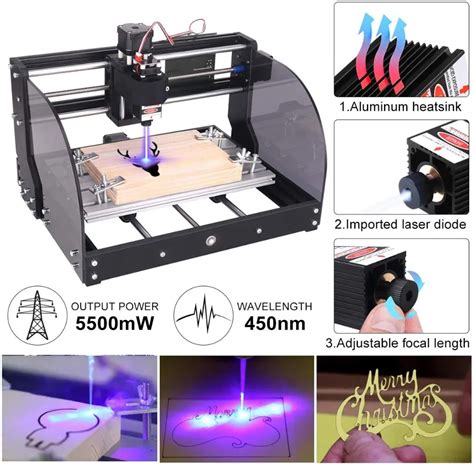 Upgrade Cnc 3018 Pro Max 15w Diy 3axis Laser Engraver Grbl Pcb Milling Machine Wood Router 3018