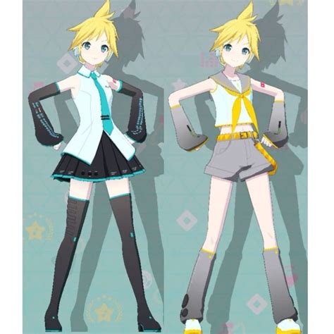 Len Goes Through The Lesbian Closet Len Kagamine Project Diva Outfits
