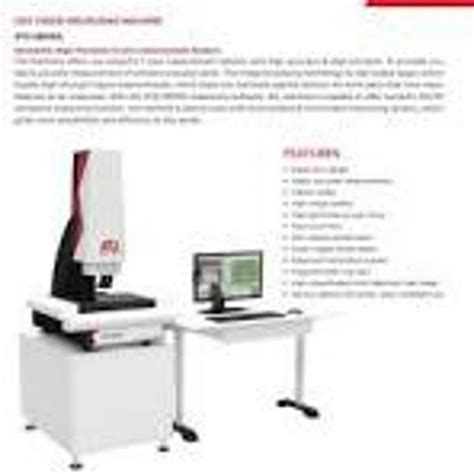 Video Measuring Machine Cnc At ₹ 960000piece Pulianthope Chennai Id 25409888062