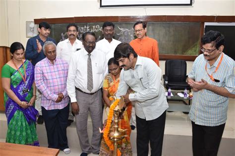 Inauguration Of Internship And Entrepreneurship Embedded Food Science And… Andhra University