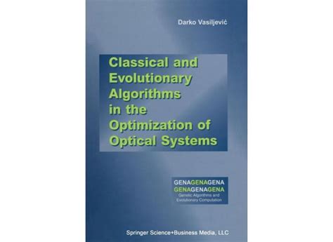 Classical And Evolutionary Algorithms In The Optimization Of Optical Systems Em Promoção é No