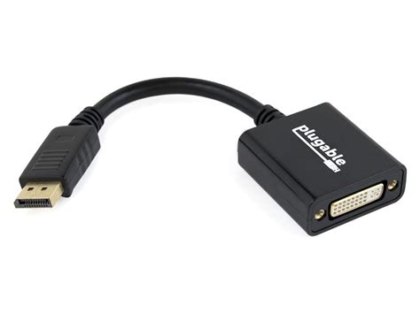 Plugable Displayport To Dvi Adapter Supports Windows And Linux Systems