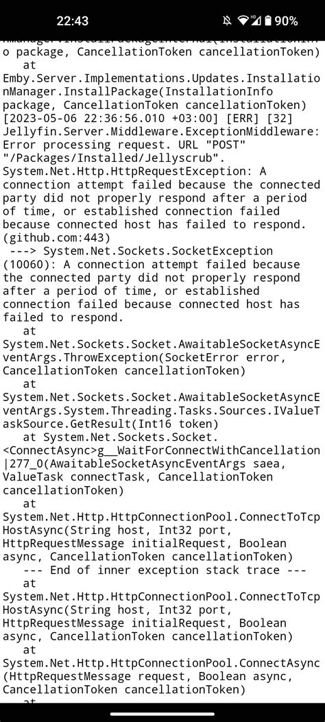 Issue Can T Install The Jellyscurb Plugin Issue 9735 Jellyfin