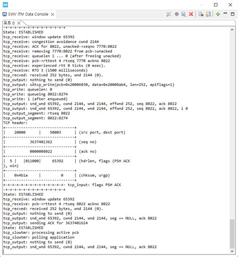 solved lwip debug log not displayed stmicroelectronics community