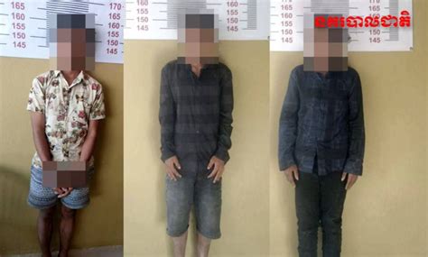 ឃាត់ខ្លួនជនសង្ស័យ០៣នាក់ នៅស្រុកមណ្ឌលសីមា ពីបទលួចម៉ូតូ នគរដ្រេហ្គន