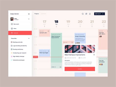 Schedule Ui Designs Themes Templates And Downloadable Graphic Elements On Dribbble