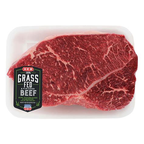 H E B Grass Fed Beef Chuck Shoulder Roast Boneless Usda Choice Shop