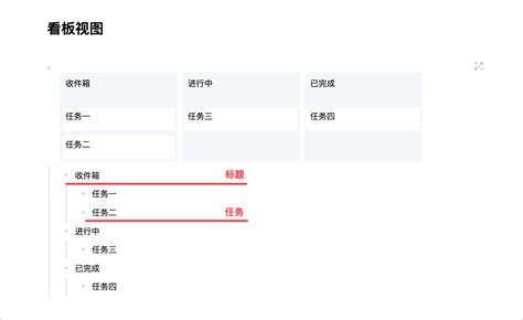 一、基础功能 看板视图 《麦先生的效率工具箱》 极客文档