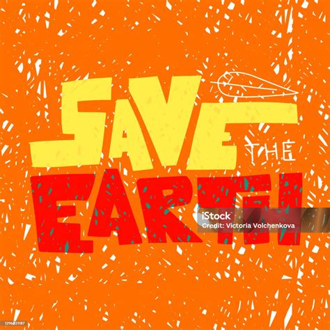 손으로 그린 인쇄 디자인을 위한 지구 손 글자를 저장합니다 손으로 그린 글자 타이포그래피 디자인 0명에 대한 스톡 벡터 아트 및 기타 이미지 Istock