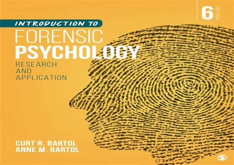 Ppt Download [pdf] Introduction To Forensic Psychology Research An
