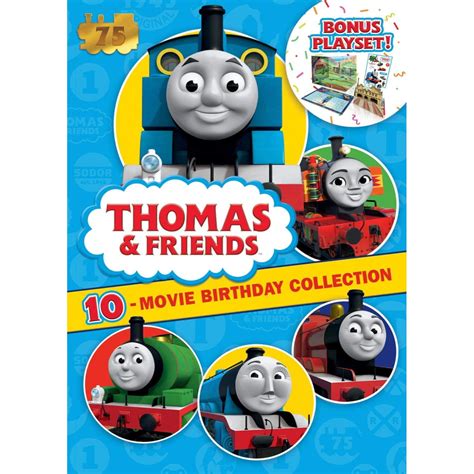 Thomas And Friends 10 Movie Birthday Collection Dvd Box Set Shopville