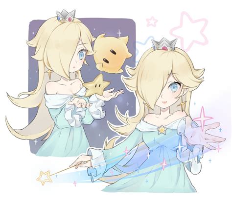 Rosalina And Luma Mario Drawn By Wt Danbooru