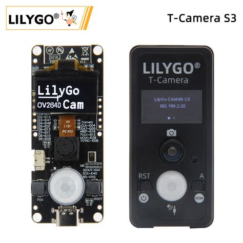 Lilygo® T Camera S3 Esp32 S3 Esp32 Cam 2 Million Pixels Hd Camera Flash 16mb Esp32 S3fn16r8 With
