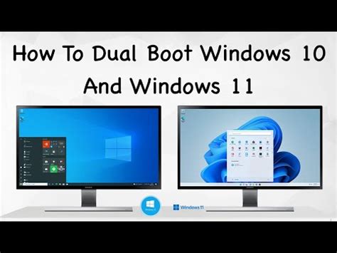 How To Dual Boot Windows And Windows YouTube