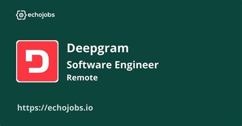 Deepgram Is Hiring Software Engineer Backend Usd 135k 190k Remote Api Rust Postgresql