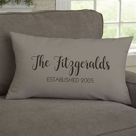 State Pride Personalized Lumbar Velvet Throw Pillow