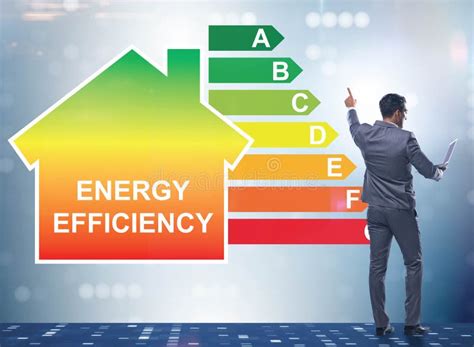 Businessman In Energy Efficiency Concept Stock Image Image Of Consumption Effective 182306807