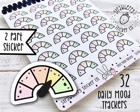 Cute Mood Tracker Printable