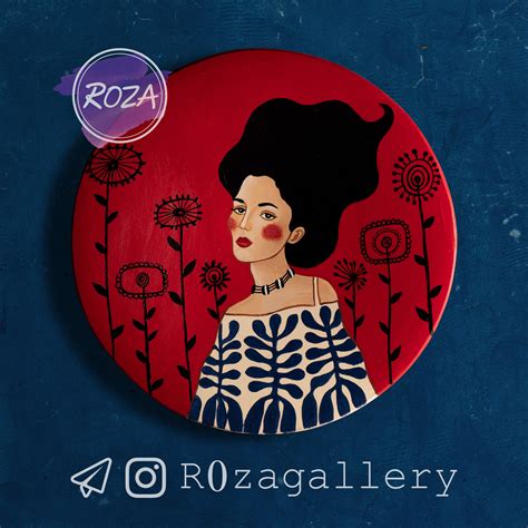 بشقاب دیوارکوب سفالی نقاشی روی سفال