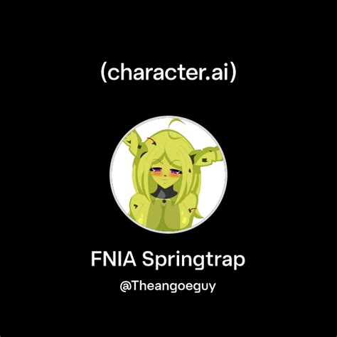 Chat With Fnia Springtrap Character Ai Ai Chat Reimagined Your