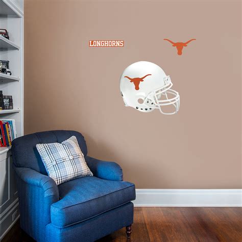 Texas Longhorns Realbig Helmet Collection Official Ncaa Reusable