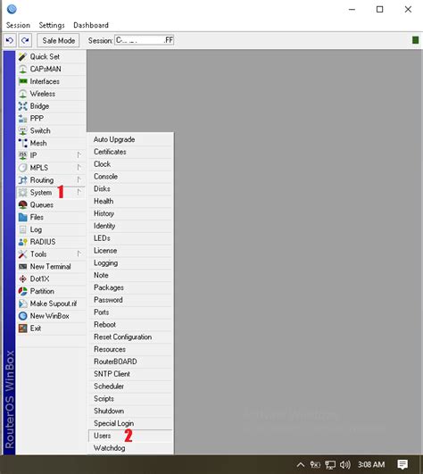 Cara Menambah User Baru Di Mikrotik Dengan Winbox Forum Web Id