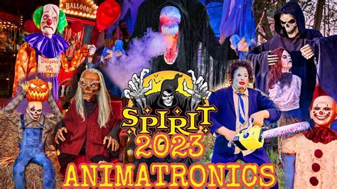 Spirit Halloween 2023 Animatronics In Action Youtube