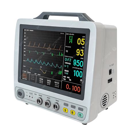 Monitor Médico Avanzado De Grado Hospitalario Con Visualización De