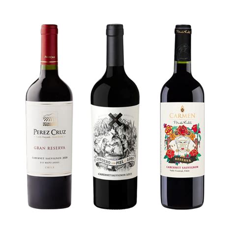 Kit 3 Vinhos Cabernet Sauvignon Chile And Argentina Família Scopel