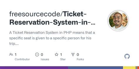 Github Freesourcecodeticket Reservation System In Php With Source