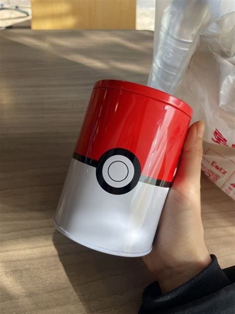 롯데리아 포켓몬 키링 인형 틴케이스 매장 구매 후기 네이버 블로그