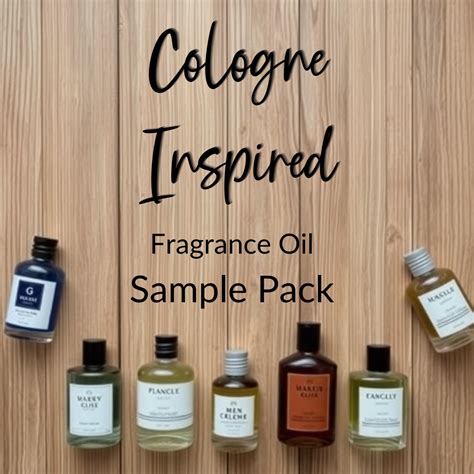 Cologne Inspired Sample Pack Northwood Candle And Craft