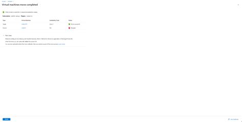 教程 将 Azure 单实例虚拟机从地区移动到区域可用性区域 Azure Virtual Machines Microsoft Learn