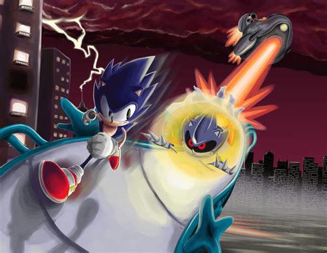 Sonic Vs Metal Sonic
