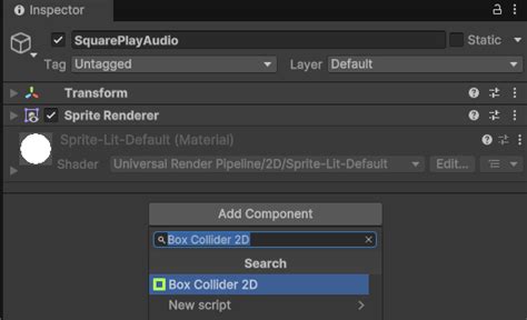 【unity 2d】プレイヤーに当たったら音が出るブロックを作る とんプログラミング