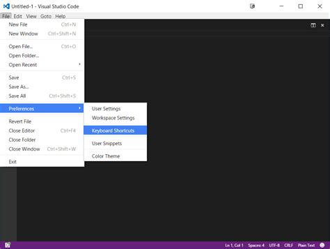 Как сохранить файл в visual studio code