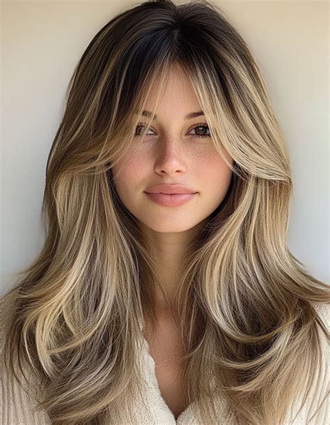 Best 10 Layered Haircuts With Curtain Bangs Taper Haircuts